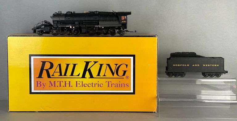 MTH Rail King O Scale 2-8-8-2 Imperial Y6B Mallet Steam Engine and ...