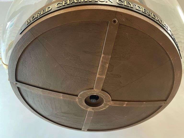 Budweiser Beer Clydesdale Team Light-Up Carousel Motion Advertising ...