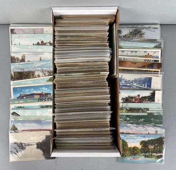 Postcards - 500+ Chicago - Matthew Bullock Auctioneers