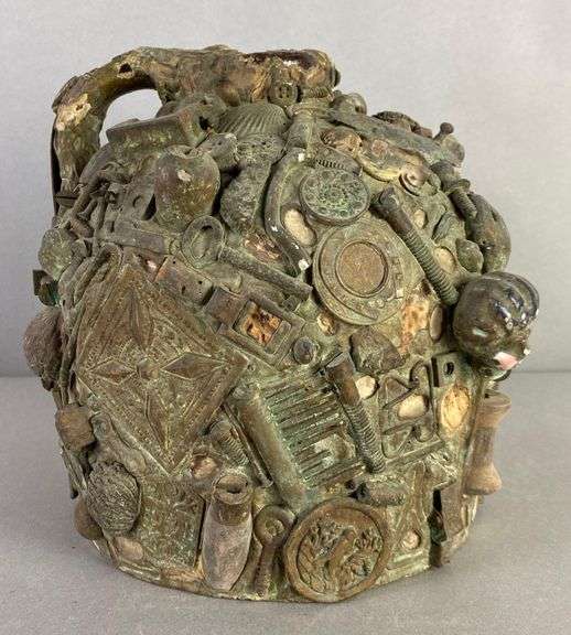 Antique Stoneware Memory Jug - Matthew Bullock Auctioneers