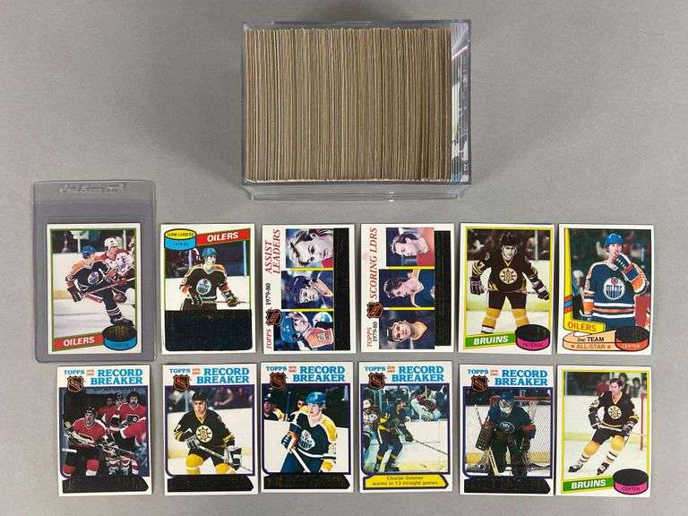 1980 Topps Hockey Complete High Grade Unscratched Set - Matthew Bullock Auctioneers