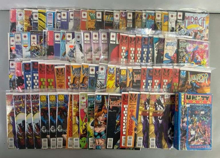 Group of 80+ Valiant Comic Books - Matthew Bullock Auctioneers