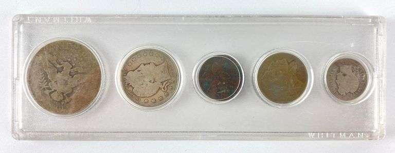 1915 US Silver Coin Set - Matthew Bullock Auctioneers