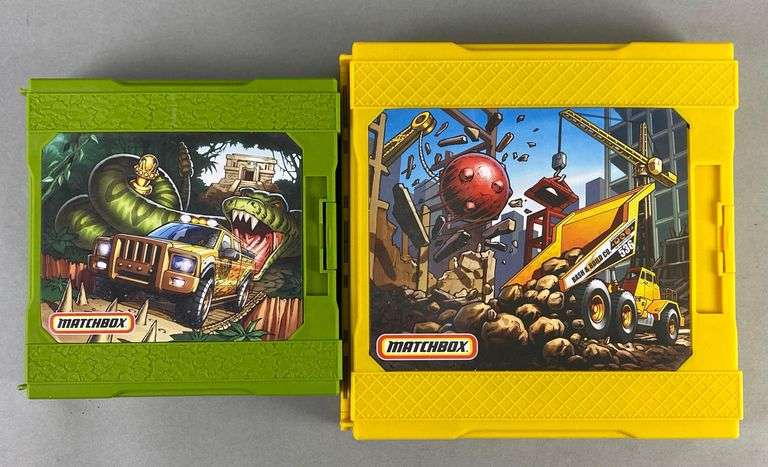 Group of 2 Matchbox Pop-Up Adventure Sets - Matthew Bullock Auctioneers