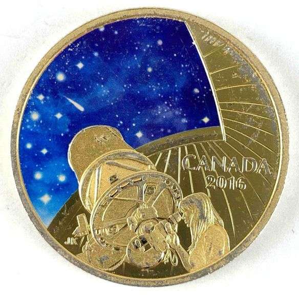 2016 Canada Colorized The Universe $20 .999 Fine Silver Coin - Matthew ...