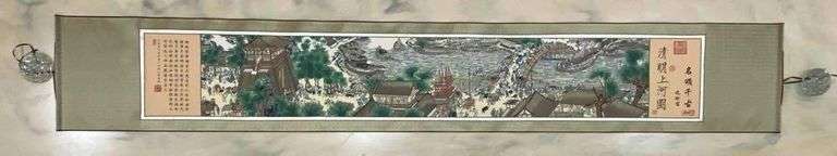 Riverside Scene at Qingming Festival Hand Scroll - Matthew Bullock ...