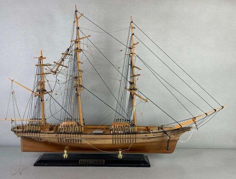 Large 1868 Thermopylae Detailed Model Ship - Matthew Bullock Auctioneers