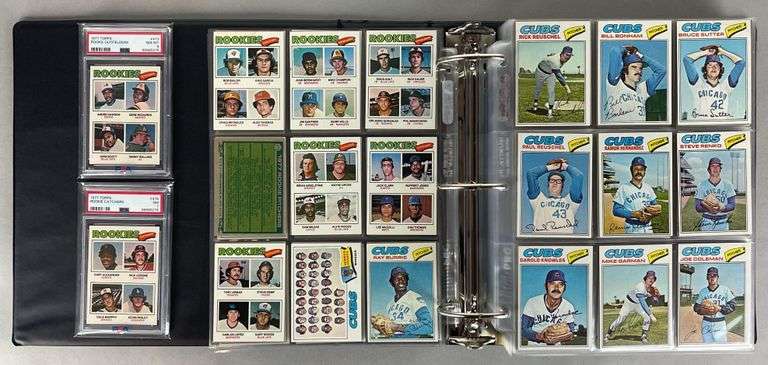 1977 Topps Baseball Complete High Grade Set with PSA Dawson and Murphy ...