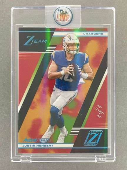 2021 Panini Zenith Z Team Artist Proof Justin Herbert 1/1 - Matthew ...