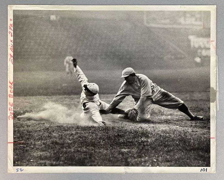 Circa 1910 Ty Cobb, Original The Sporting News Photo of Famous Fade ...