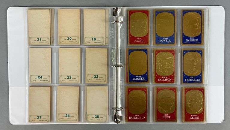 1965 Topps Embossed Near Complete Set 71/72 - Matthew Bullock Auctioneers