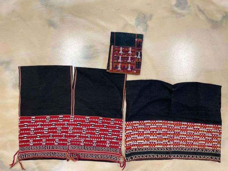 Group of 2 Karenic Tribal Tunics - Matthew Bullock Auctioneers