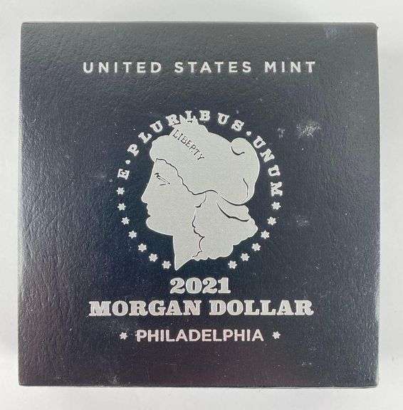 2021 Philadelphia US Mint Morgan Silver Dollar - Matthew Bullock ...