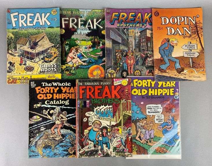 Group of 7 Comic Books. - Matthew Bullock Auctioneers