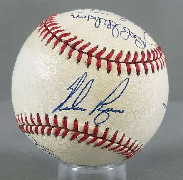 3000 Strikeout Club Signed Official MLB Al Rawlings Baseball with JSA COA - Matthew Bullock ...
