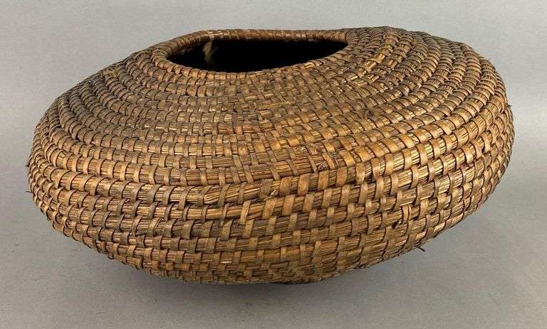 Coiled African Basket - Matthew Bullock Auctioneers