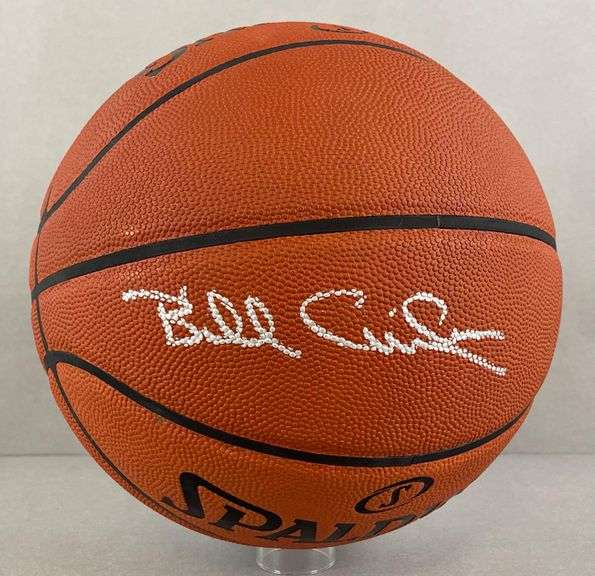 Billy Cunningham Signed Official NBA Spalding Basketball with COA ...