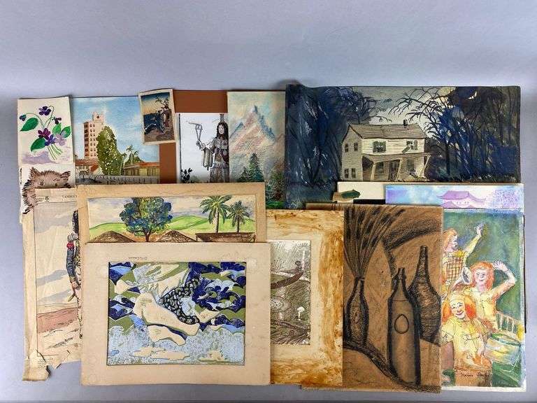 Group of Assorted Artwork - Matthew Bullock Auctioneers