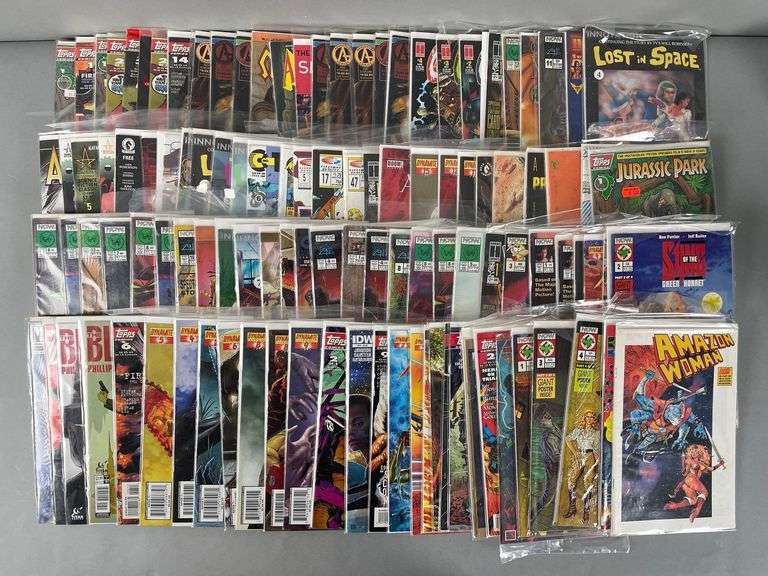 Group of 110+ Now / Topps / Dark Horse Comic Books and More - Matthew ...