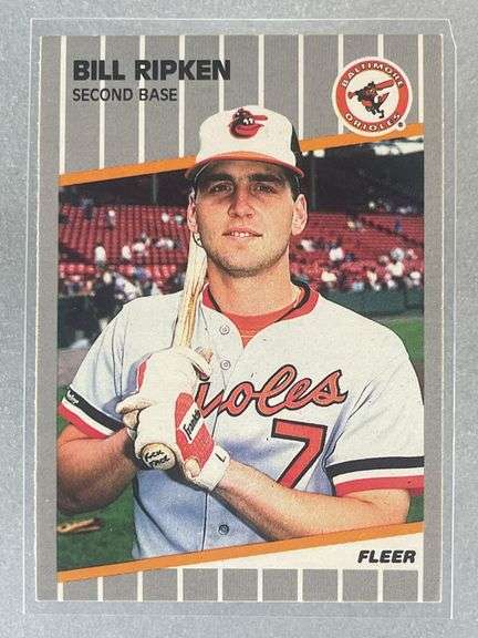 1989 Fleer Bill Ripken F-Face #616 - Matthew Bullock Auctioneers