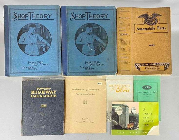 Group of Educational Automotive Books and Manuals - Matthew Bullock ...