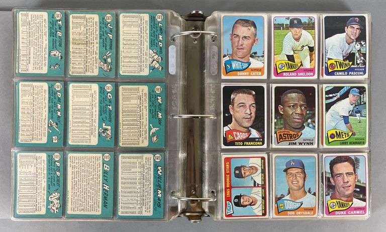 1965 Topps Baseball Complete High Grade Set - Matthew Bullock Auctioneers