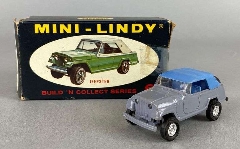1967 Lindberg Mini Lindy No. 6 Plastic Jeepster - Matthew Bullock ...