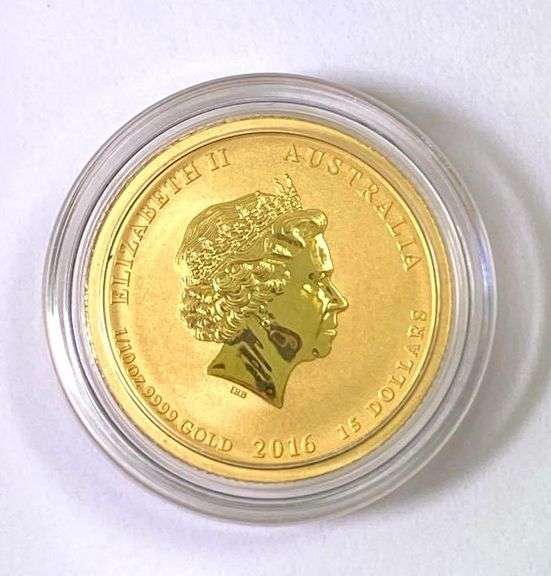 2016 Australia $15 Victory in the Pacific 1/10 oz Gold Coin - Matthew ...