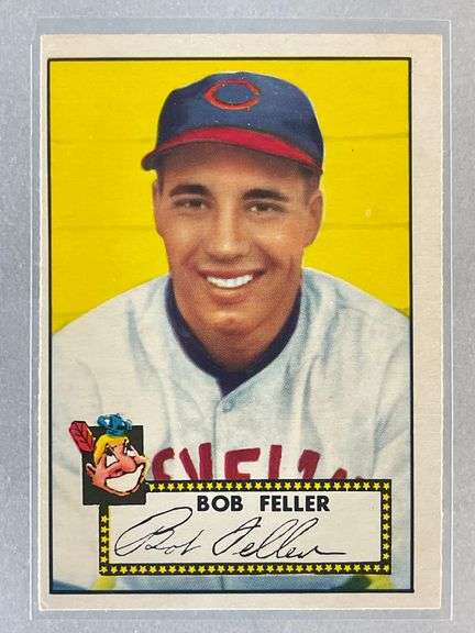 1952 Topps Bob Feller #88 - Matthew Bullock Auctioneers
