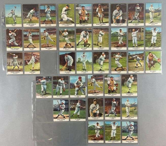 1961 Golden Press Baseball Near Complete Set, Missing 2 + 9 Others ...