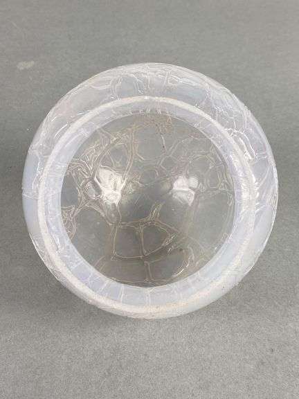 Antique Opalescent Cobble Glass Lamp Shade - Matthew Bullock Auctioneers