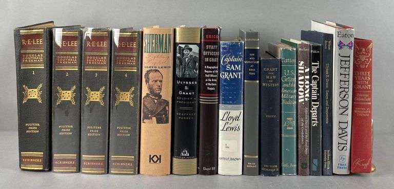 Group of Civil War General Books - Matthew Bullock Auctioneers