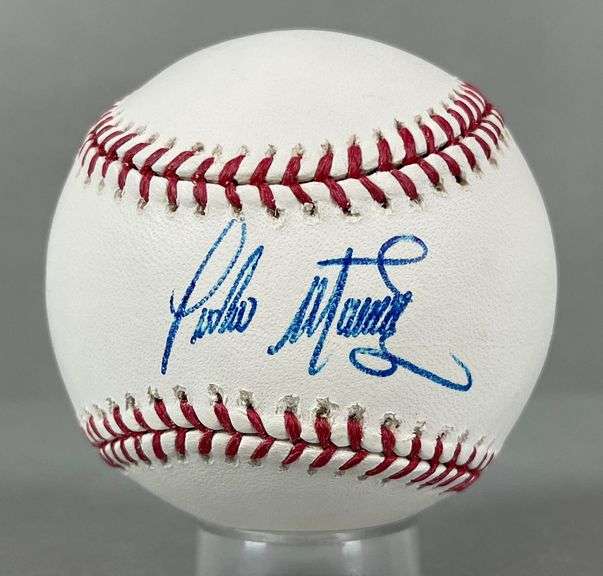 Pedro Martinez Signed Official MLB Rawlings Baseball with JSA COA - Matthew Bullock Auctioneers