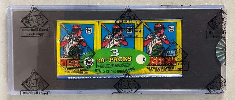 1979 Topps Baseball Grocery Store Tray Pack BBCE Sealed - Matthew ...