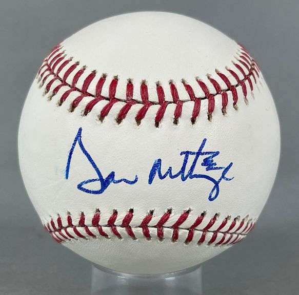 Don Mattingly Signed Official MLB Rawlings Baseball - Matthew Bullock ...