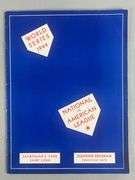 1944 World Series Program and Scorecard +1944 American League Champions ...