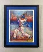 Anthony Rizzo Signed John Hanley Print with JSA COA - Matthew Bullock ...