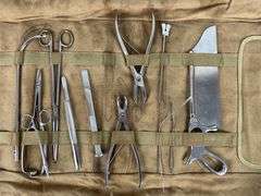 WW1 U.S. Army Small Operating Case with Medical Tools - Matthew Bullock ...