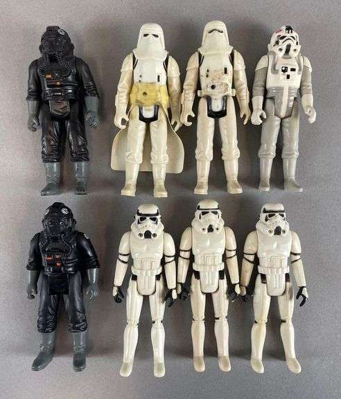 Group of Vintage Kenner Star Wars Stormtrooper Action Figures - Matthew ...