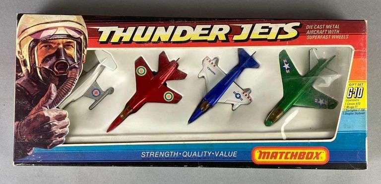 Matchbox Thunder Jets No. G-10 Die-Cast Gift Set - Matthew Bullock ...