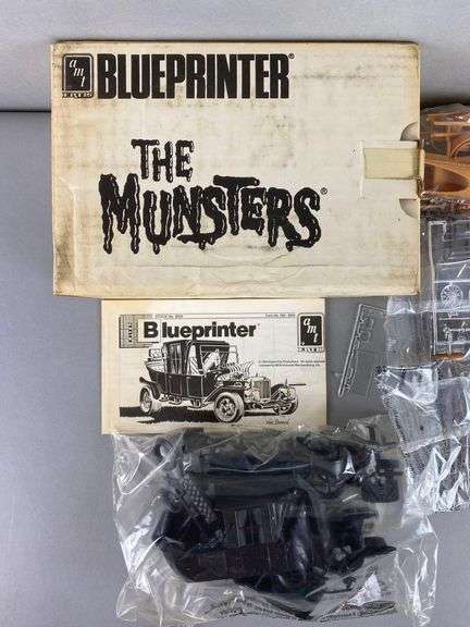 AMT ERTL Blueprinter The Munsters Model Car Kit - Matthew Bullock ...