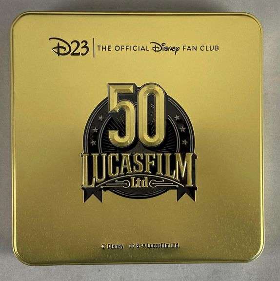 2023 Disney Lucasfilm 50th Anniversary Fan Club Enamel Pin Set ...