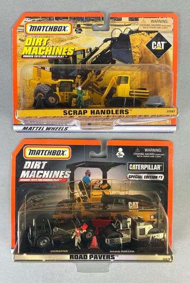 Group of 2 Matchbox Dirt Machines Die-Cast Vehicle Sets - Matthew ...