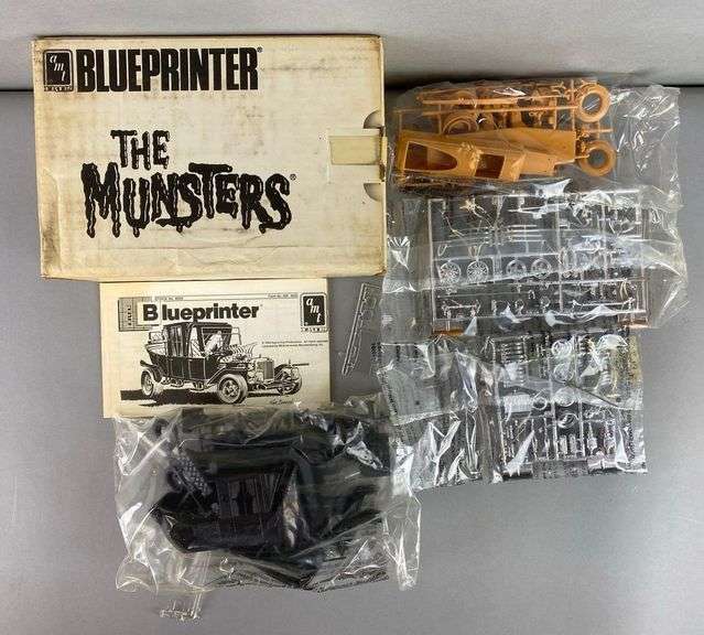 AMT ERTL Blueprinter The Munsters Model Car Kit - Matthew Bullock ...