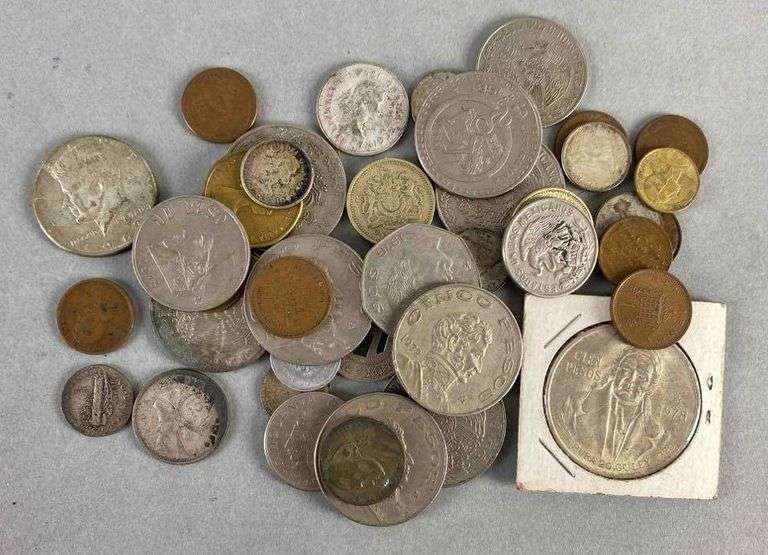 Group of Assorted Coins - Matthew Bullock Auctioneers