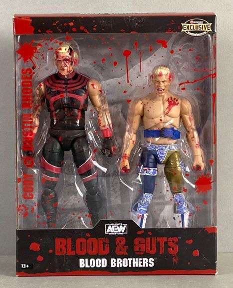 2020 AEW Blood and Guts Blood Brothers Action Figure Set - Matthew ...