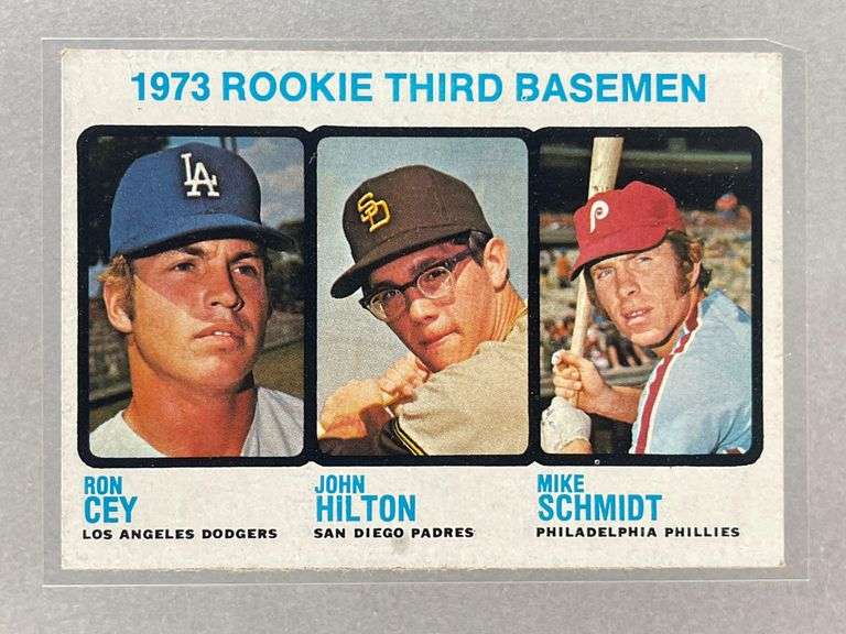 1973 Topps Mike Schmidt #615 Rookie - Matthew Bullock Auctioneers