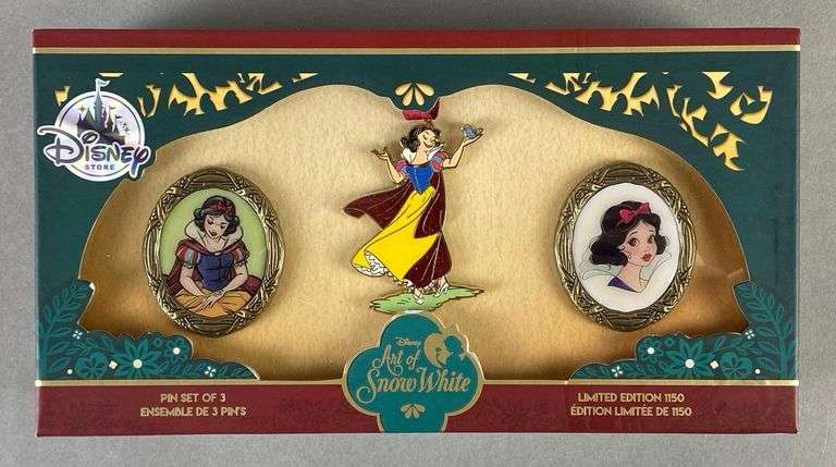 2017 Disney Art of Snow White Limited Edition Enamel Pin Set - Matthew ...