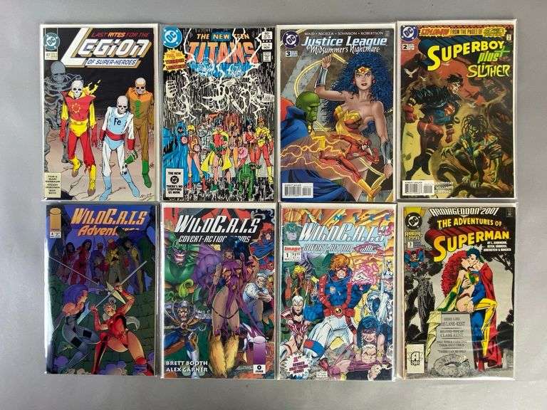 Short Box of 90+ Image/DC/Assorted Comic Books - Matthew Bullock Auctioneers