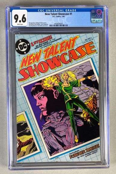 CGC Graded DC Comics New Talent Showcase No. 1 - Matthew Bullock ...